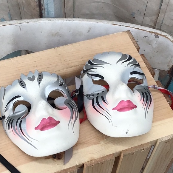 Home Crafted | Accents | Ceramic Decor Masks | Poshmark
